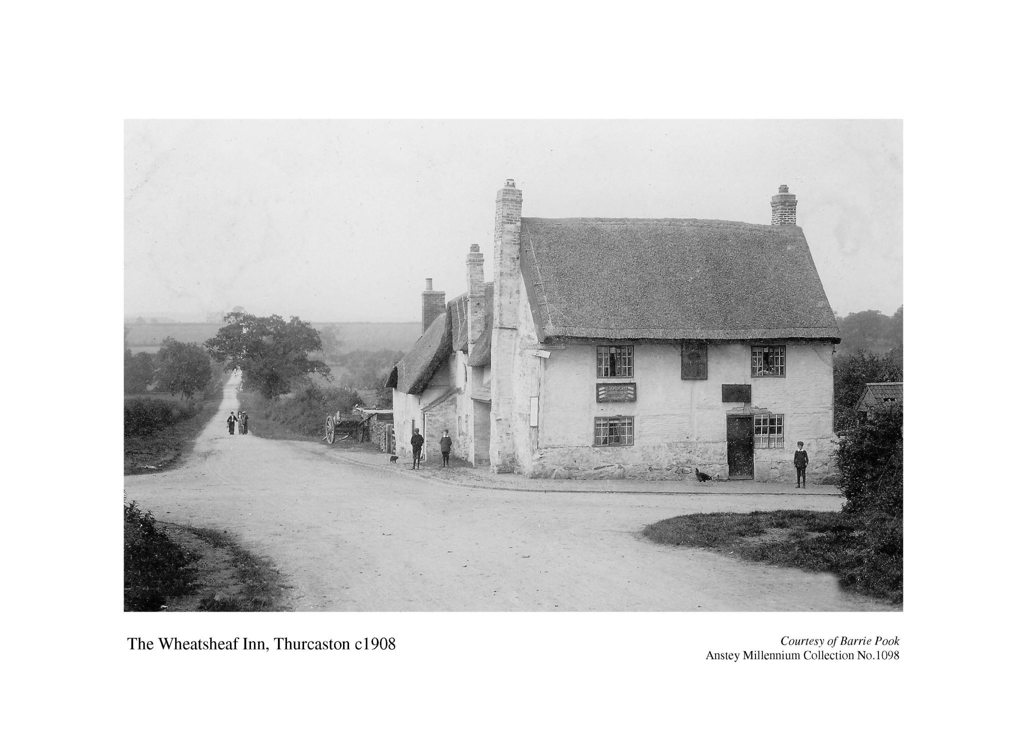 1098 Thurcaston, Wheatsheaf Inn c1908 – Thurcaston and Cropston Local ...