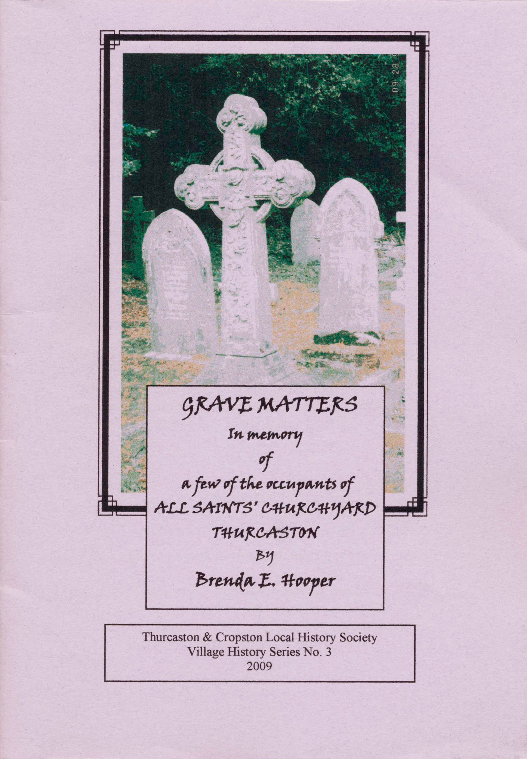 Publications – Thurcaston and Cropston Local History Society